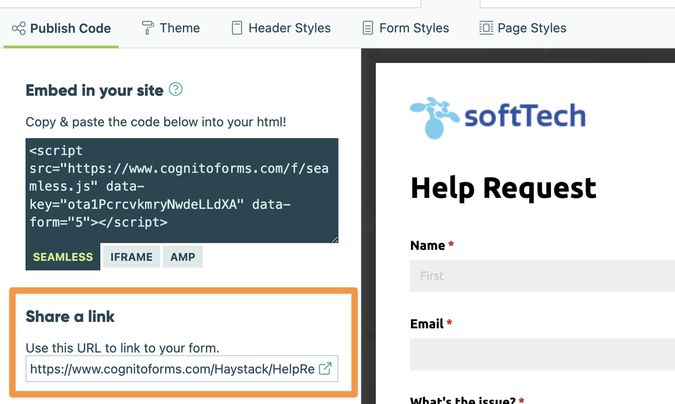Embedding Forms from Cognito Forms 📋